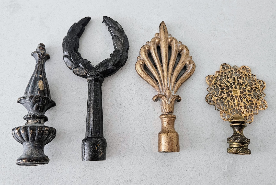 Choice Decorative Finial Lamp Topper Repair Refurbish Part + Free ...