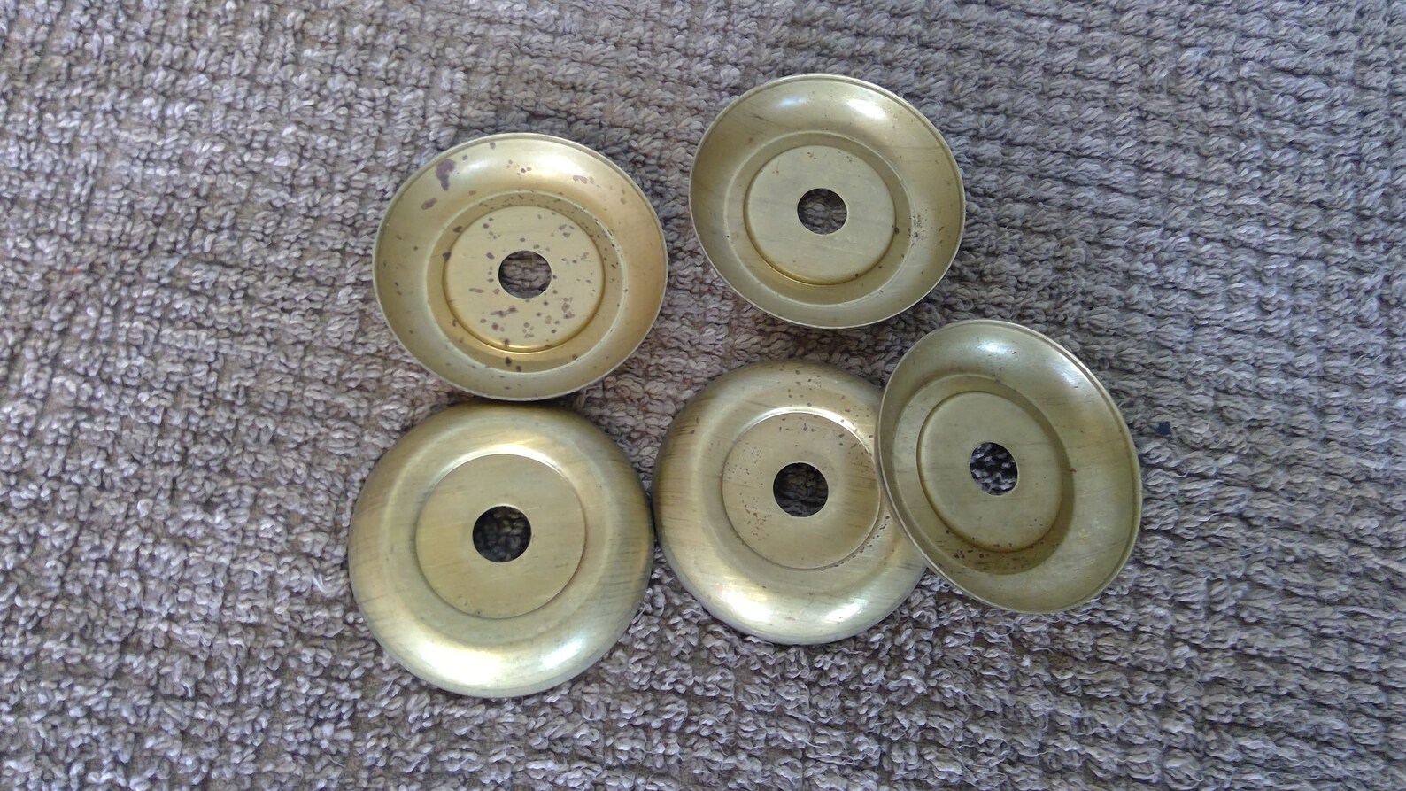 Solid Brass Vase Cap, Lamp Part (bag of 5) - Etsy