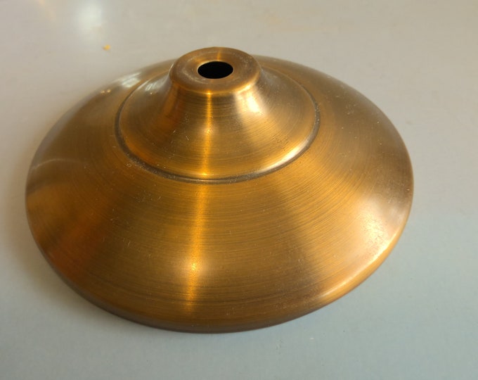 5" Vase Cap in Antique Brass Finish - Etsy