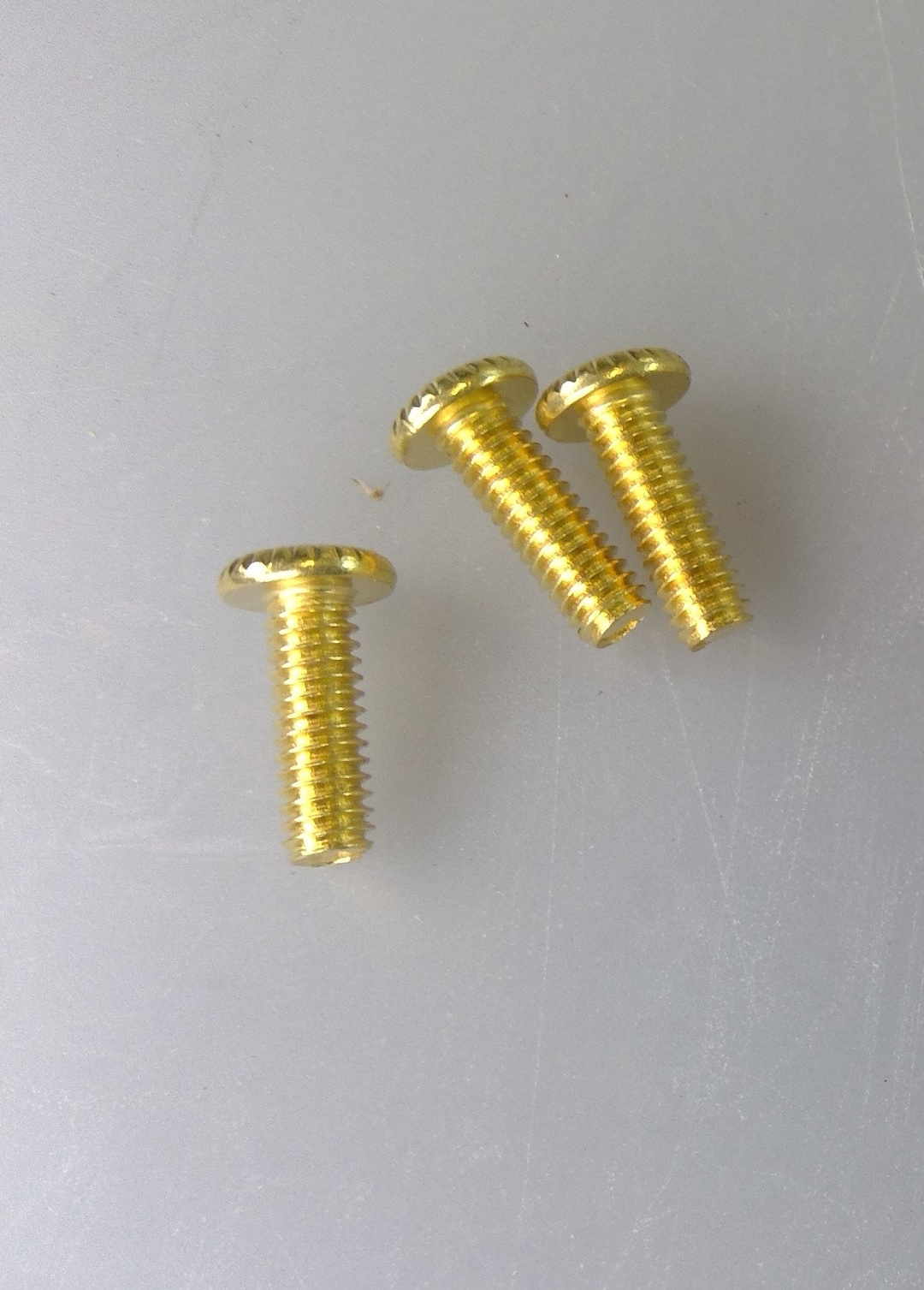10 Thumb Screw Solid Brass Knurled Head Lamp Holder Screws 8/32 Thread ...