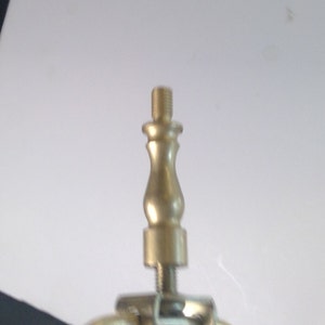 Solid Brass Table Lamp Shade Risers: 1/2", 1", 1 1/2", or 2" Fits ...