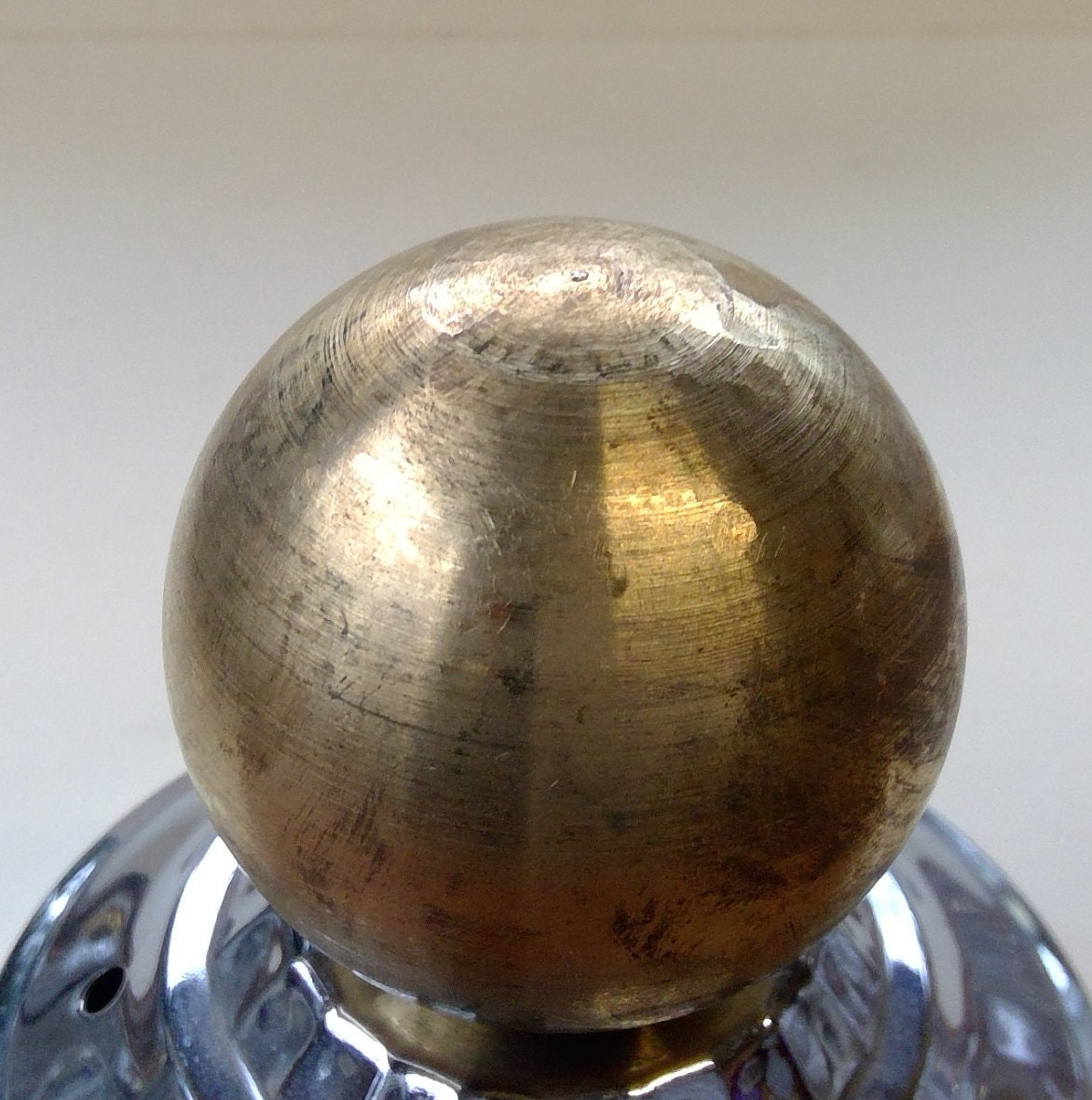 1 3/4" Solid Round Solid Brass Ball Finial Threaded 1/8" Ip. Tapped - Etsy