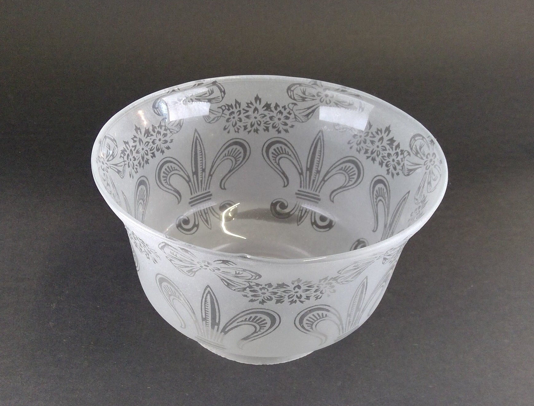 Fleur De Lis Gas Style Lamp Fixture Shade Globe 3 1/8" Fitter - Etsy