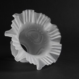 Lamp Shade Embossed Ruffled Edge 2 1/4" Fitter - Etsy