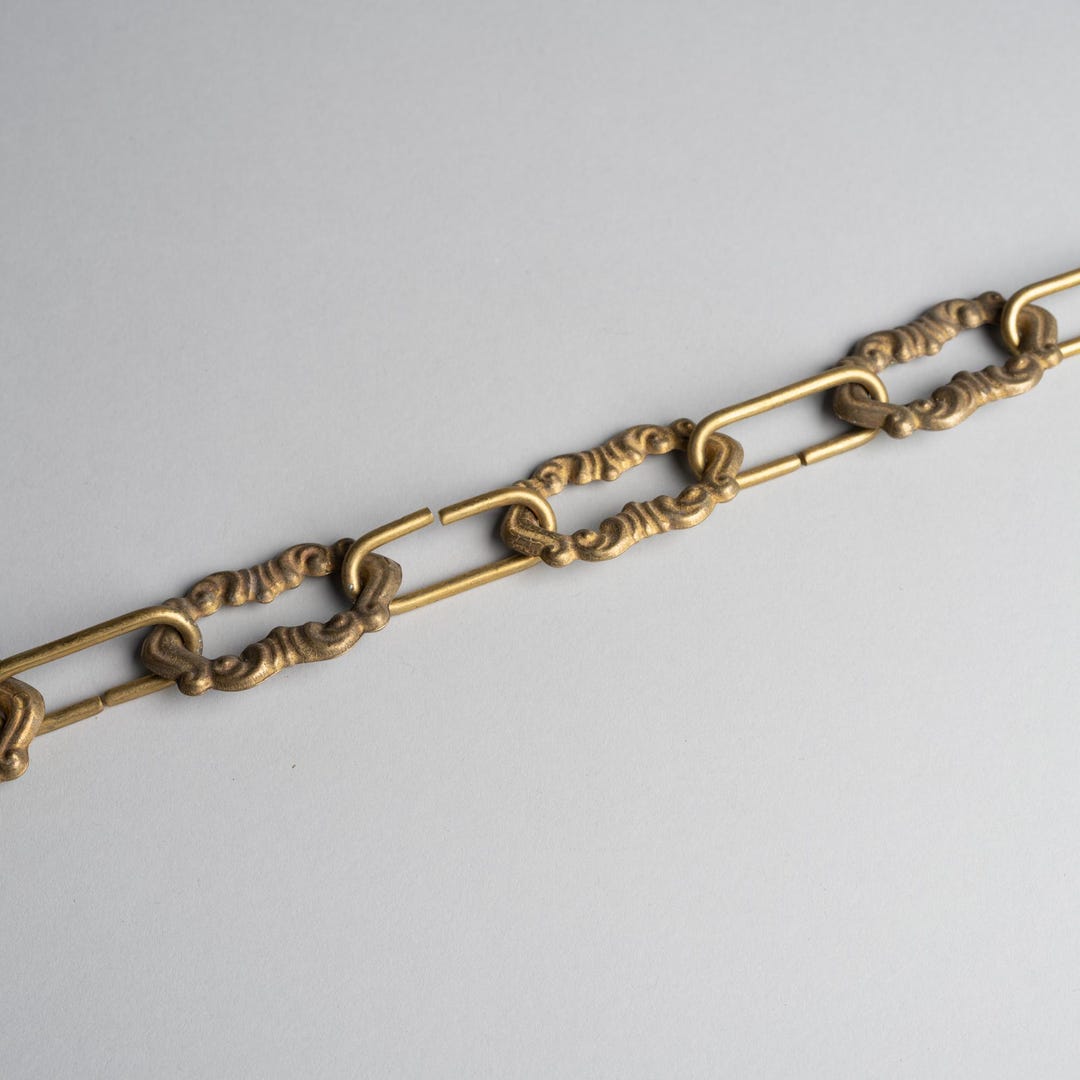 Decorative Floral Solid Cast Brass Chain Fixture Pendant Lamp ...