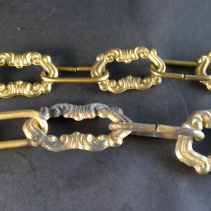 Decorative Floral Solid Cast Brass Chain Fixture Pendant Lamp ...