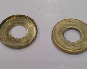 Brass Check Ring - Etsy