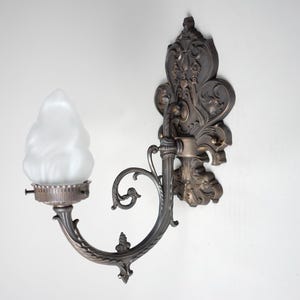 Cast Brass Hand Finished Victorian Style Wall Sconce - Etsy