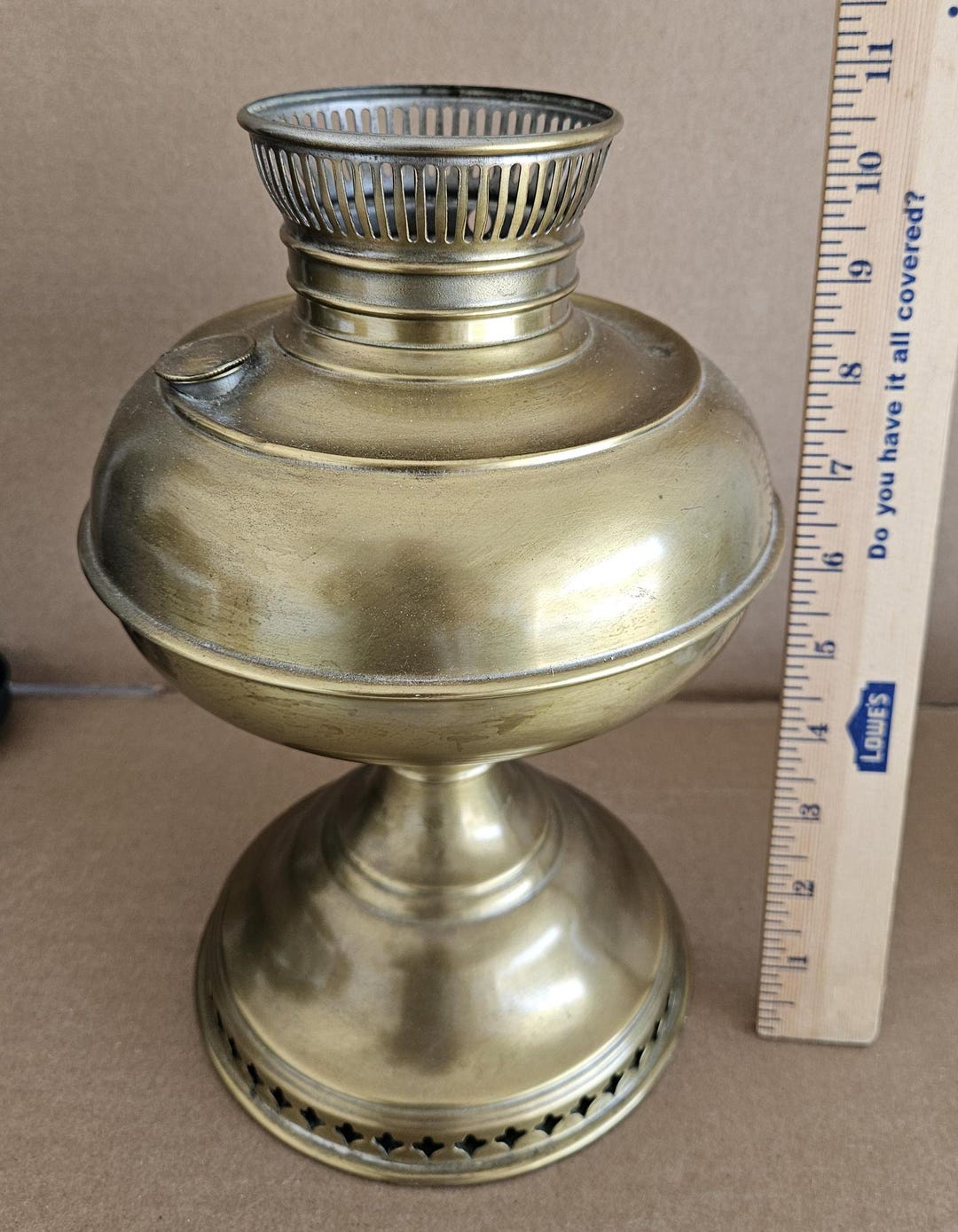 Antique Rayo Oil Lamp Base for Parts - Etsy