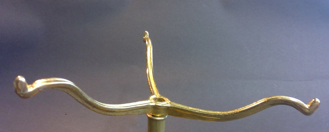 Shade Rest Solid Brass Table Lamp 3 Arm Shade Holder in 10" - Etsy UK
