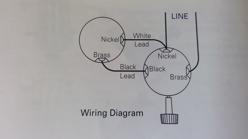 3 Terminal 2 Circuit Turn Knob Medium Base Bulb Lamp Socket - Etsy