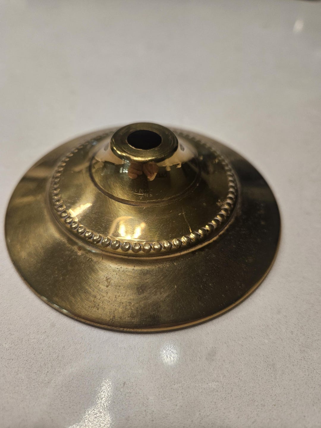 Solid Brass Beaded Vase Cap 4 Inch Lamp Lighting Craft Hobby Part - Etsy