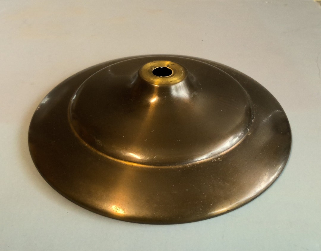 6 1/4" Vase Cap in Antique Brass Finish - Etsy