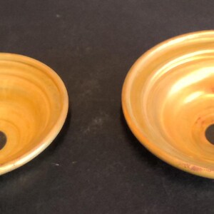 Solid Brass Vase Cap Lamp Lighting Craft Hobby Part 2 Sizes 1.75" & 2. ...