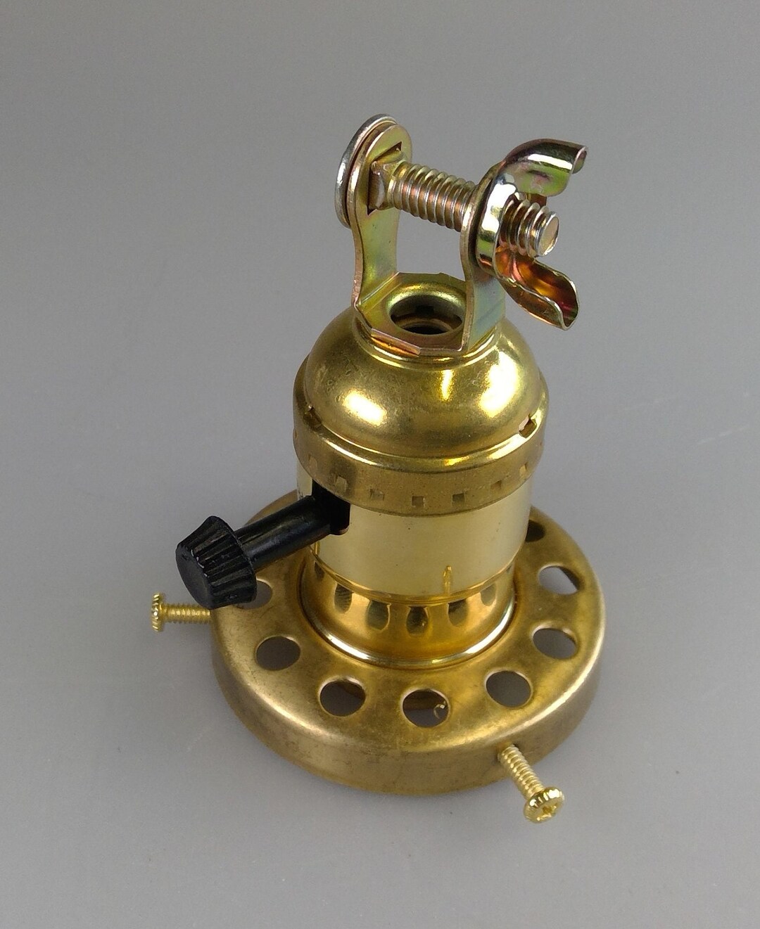 Floor Lamp Swivel on off Socket and Shade Holder Bridge Lamp Repair ...