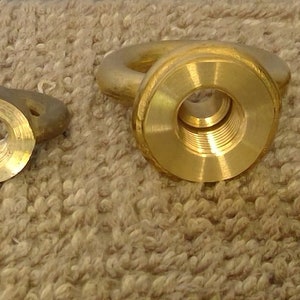 Decorative Solid Brass Loop 6 Different Styles Shapes - Etsy