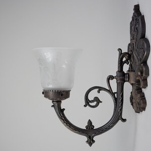 Cast Brass Hand Finished Victorian Style Wall Sconce - Etsy