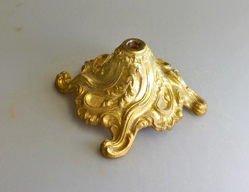 Decorative Small DIY Solid Brass Table Lamp Base 5 - Etsy