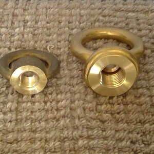 Decorative Solid Brass Loop 6 Different Styles Shapes - Etsy