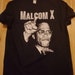 Malcolm X Graphic Premium Tshirt Design by Any Means Necessary - Etsy
