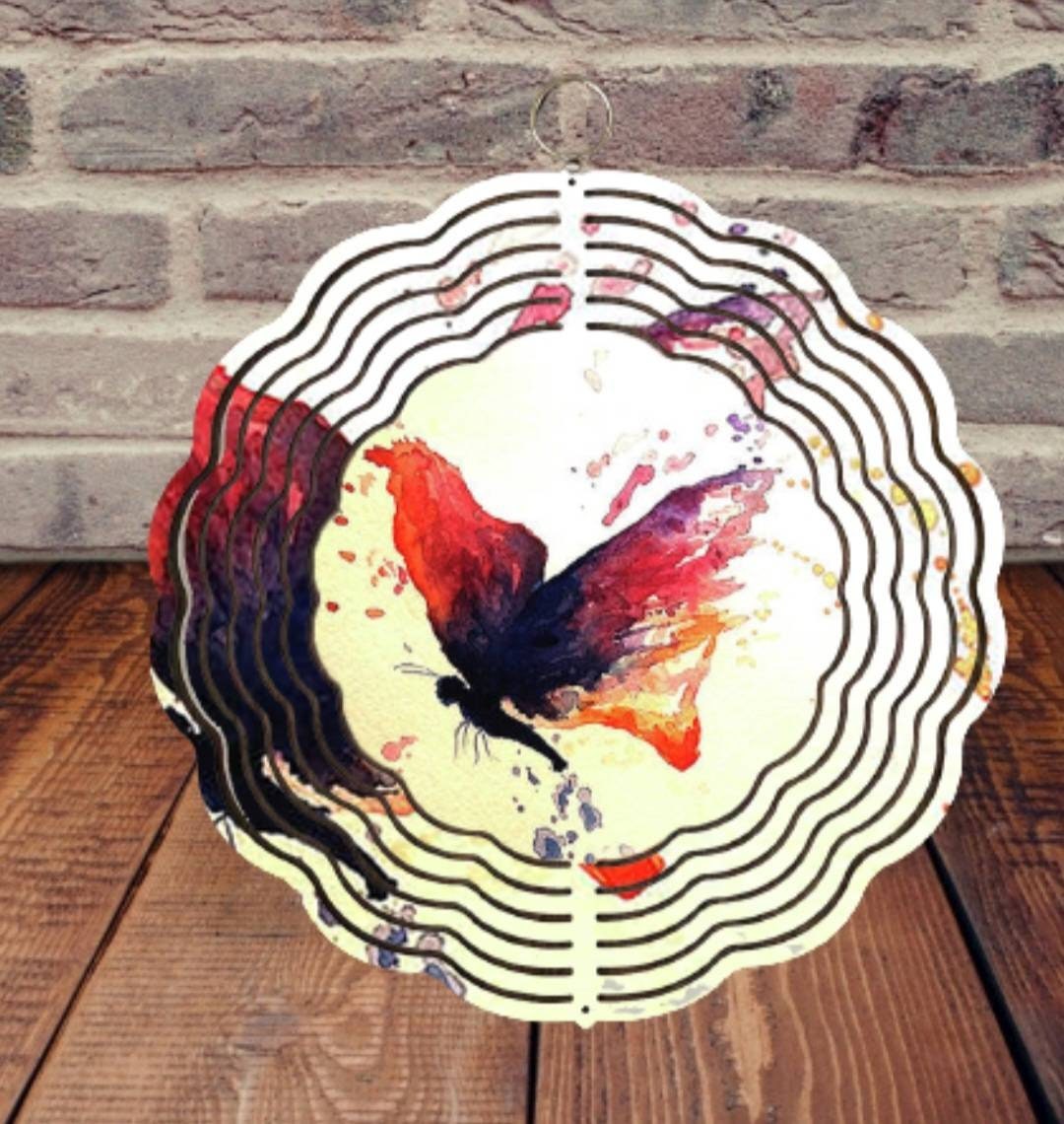 High Quality 10 Round Sublimation Metal Wind Spinner - Etsy