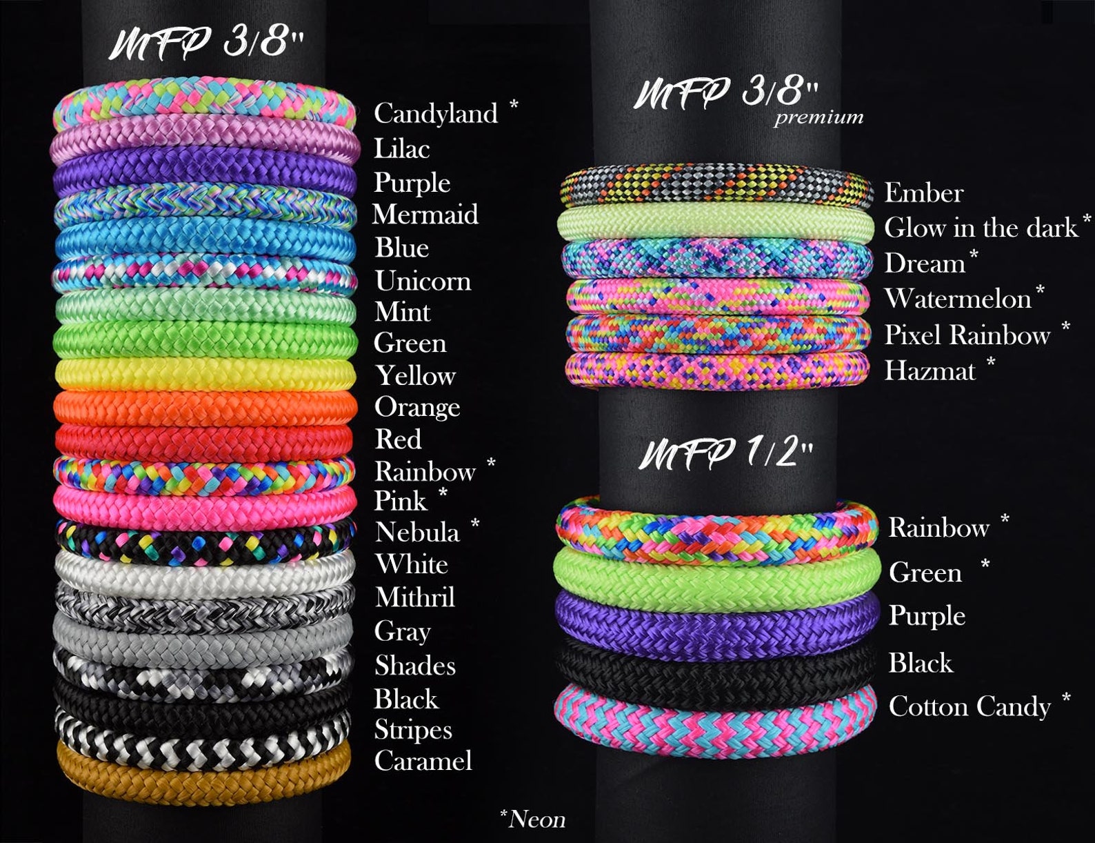 Contact Poi 100mm GLOSS 15 Colors - Etsy