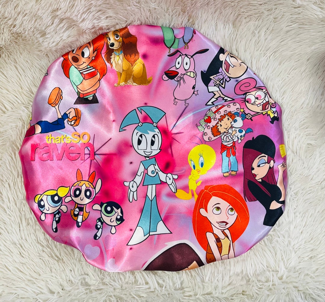 Pink Cartoon Bonnet - Etsy