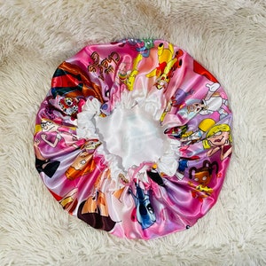 Pink Cartoon Bonnet - Etsy