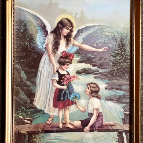Guardian Angel Children Bridge - Etsy