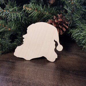 Santa Claus Wood Shape, Wood Santa Claus Shape, Wood Santa & Santa Sac ...