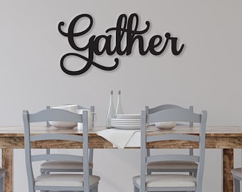 Gather Wall Sign | Etsy