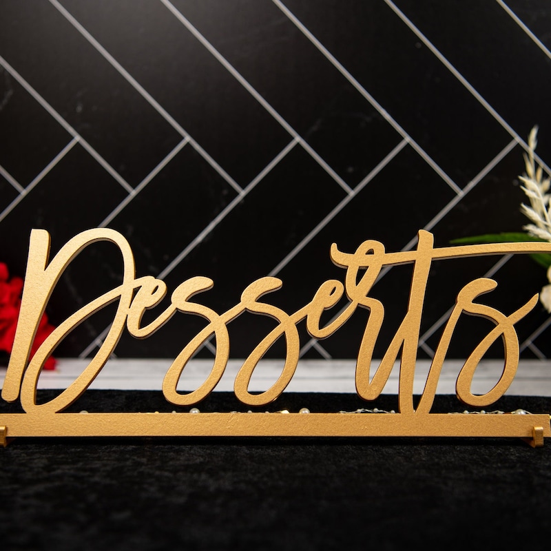 Dessert Table Signs - Etsy