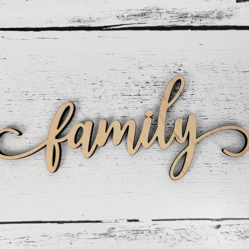 Family Word Art - Etsy