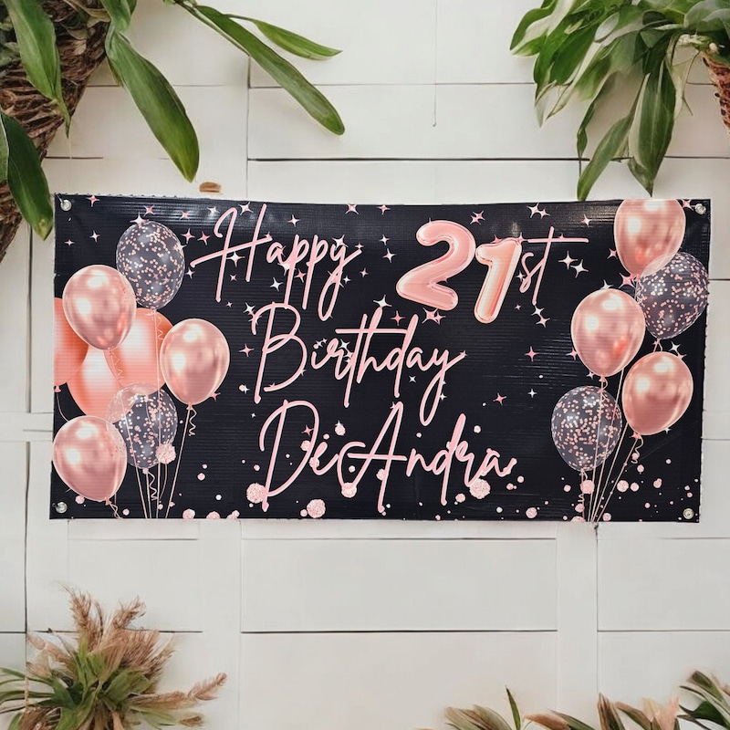 Birthday Banners - Etsy