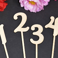 Mirror Gold Acrylic Table Numbers | Wedding Table Numbers | Gold Table ...