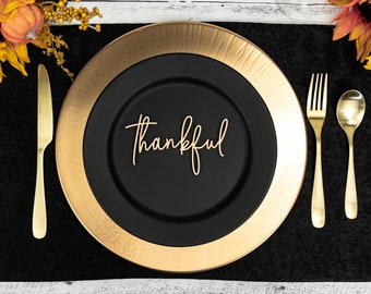 Blessed Place Cards Thanksgiving Table Plate Settings - Etsy