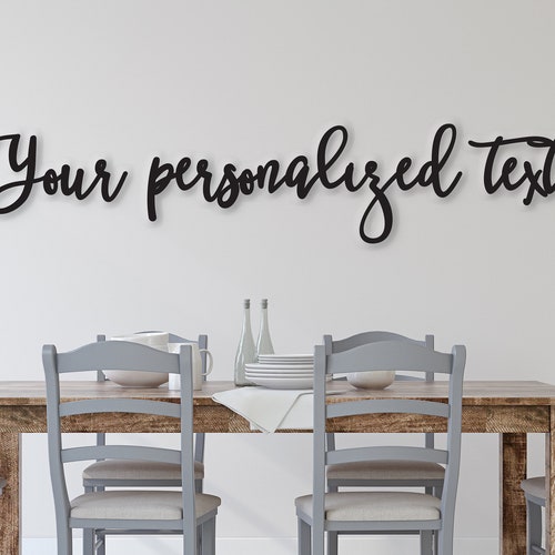 Custom Wood Words Custom Word Signs Wall Quotes Wooden Word - Etsy