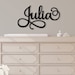 Custom Name Sign, First Name. Personalized Name Sign, Script Font ...