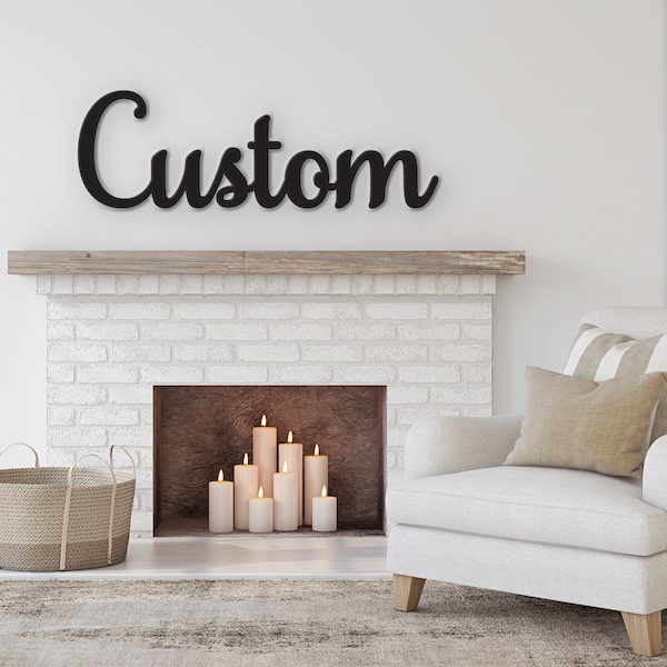 Word Home Decor - Etsy