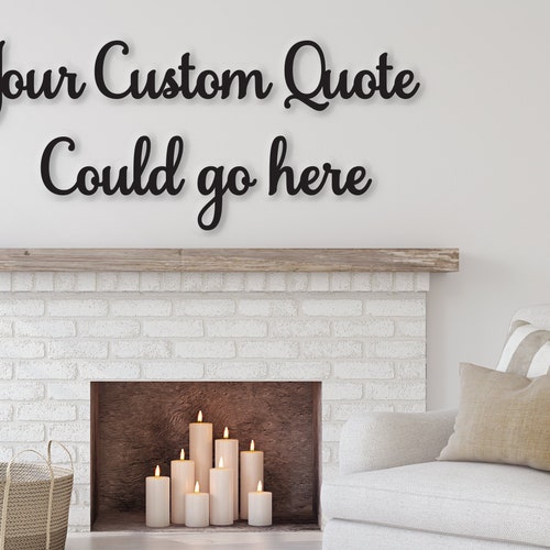 Custom Words for Wall Wood Words Custom Word Signs Wooden - Etsy