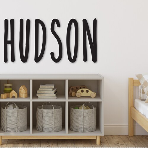 Custom Wood Name Sign Baby Boy Name Sign Nursery Name Sign | Etsy