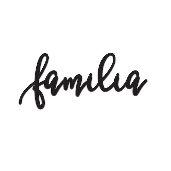 FAMILIA Sign Familia Wood Sign Familia Wall Decor | Etsy