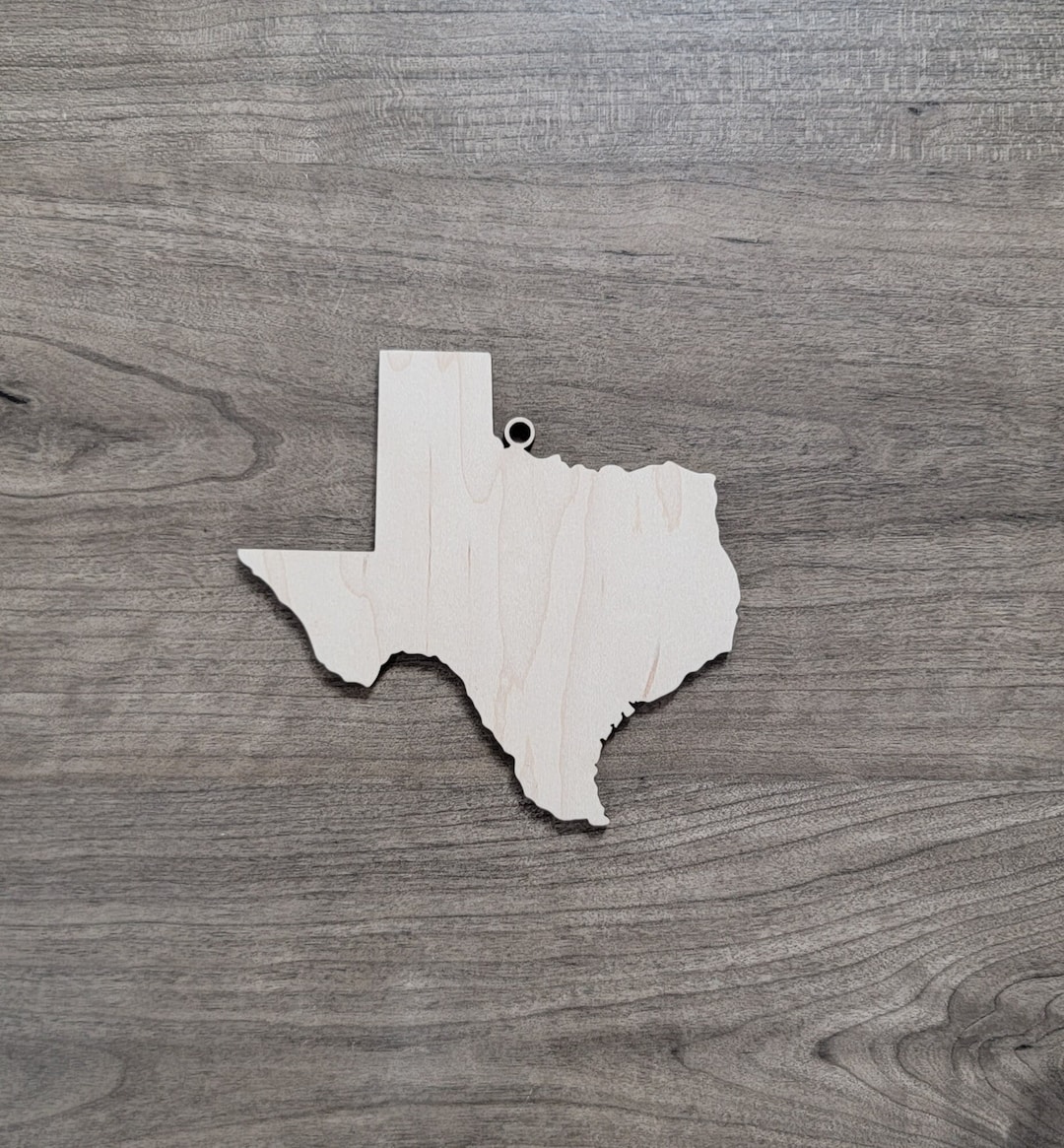 Texas Ornaments, State Shape Bulk Wood Blanks, Texan, Unfinished, Wood ...