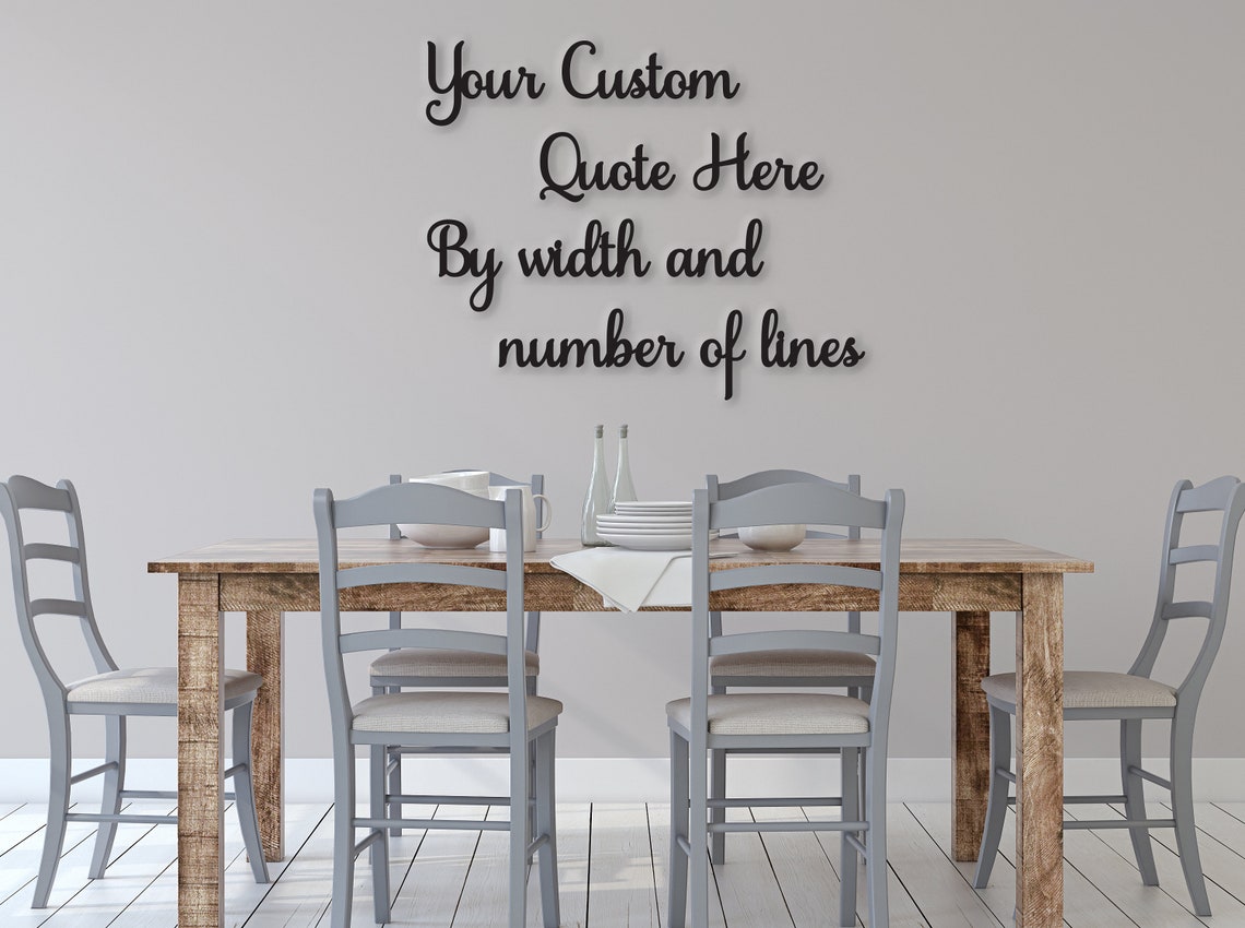 Custom Words for Wall Wood Words Custom Word Signs Wooden - Etsy