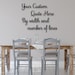 Custom Words for Wall, Wood Words, Custom Word Signs, Wooden Word ...