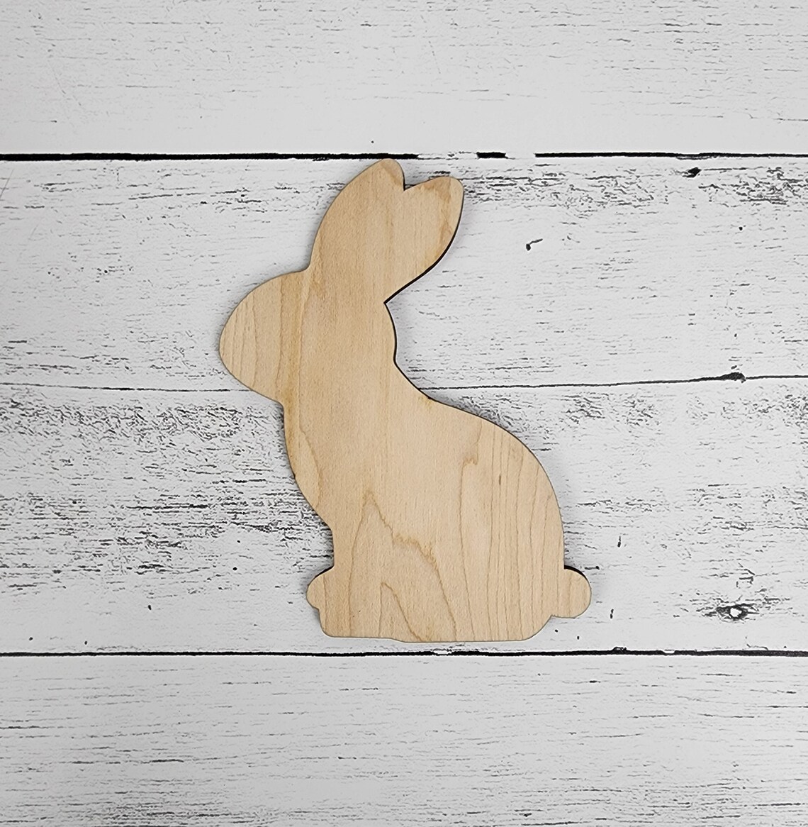 Bunny Easter Wood Shape Wooden Rabbit Blank Unfinished Cut - Etsy
