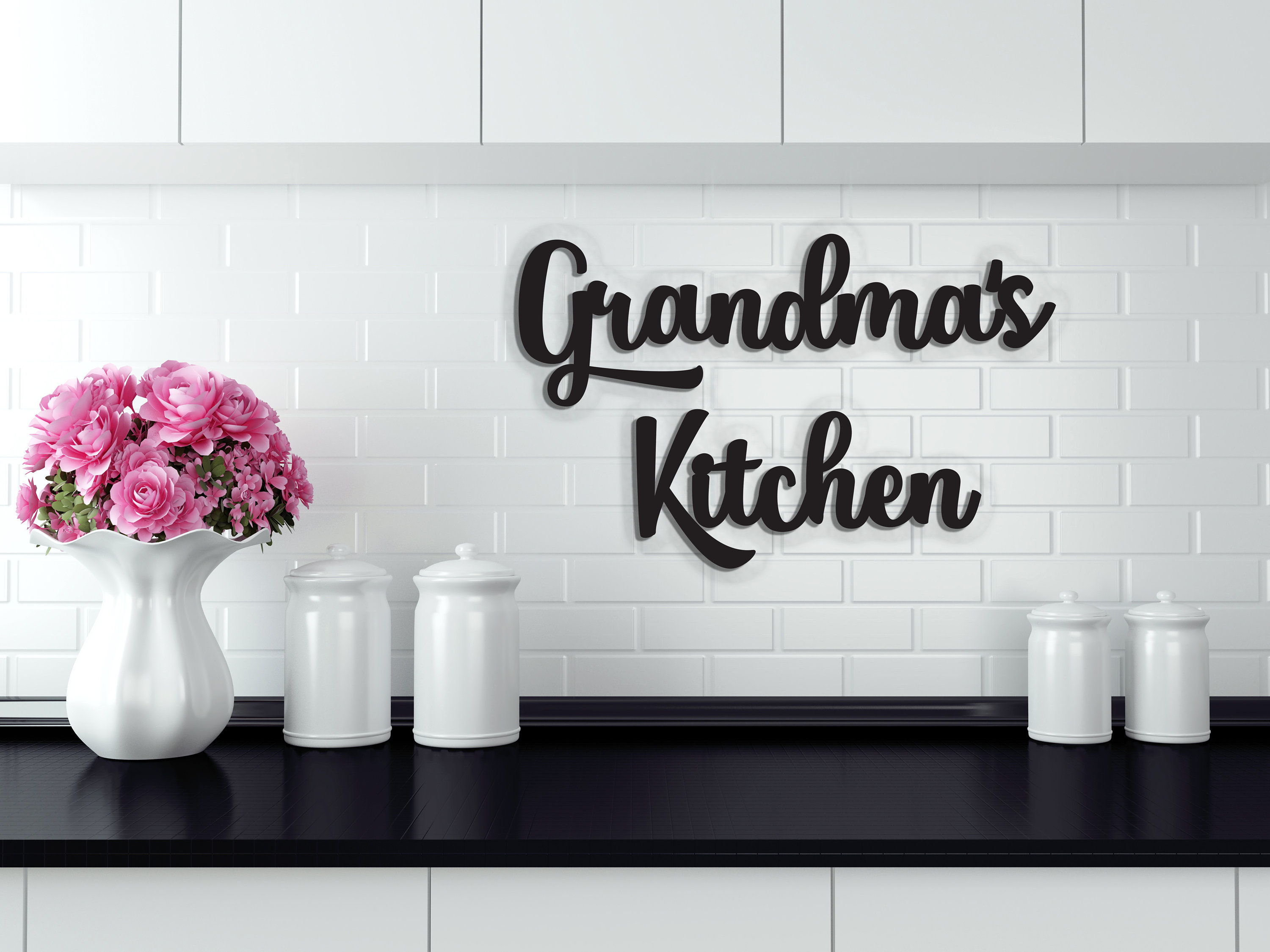 Custom Kitchen Sign. Personalized Kitchen Sign. Wood Word - Etsy