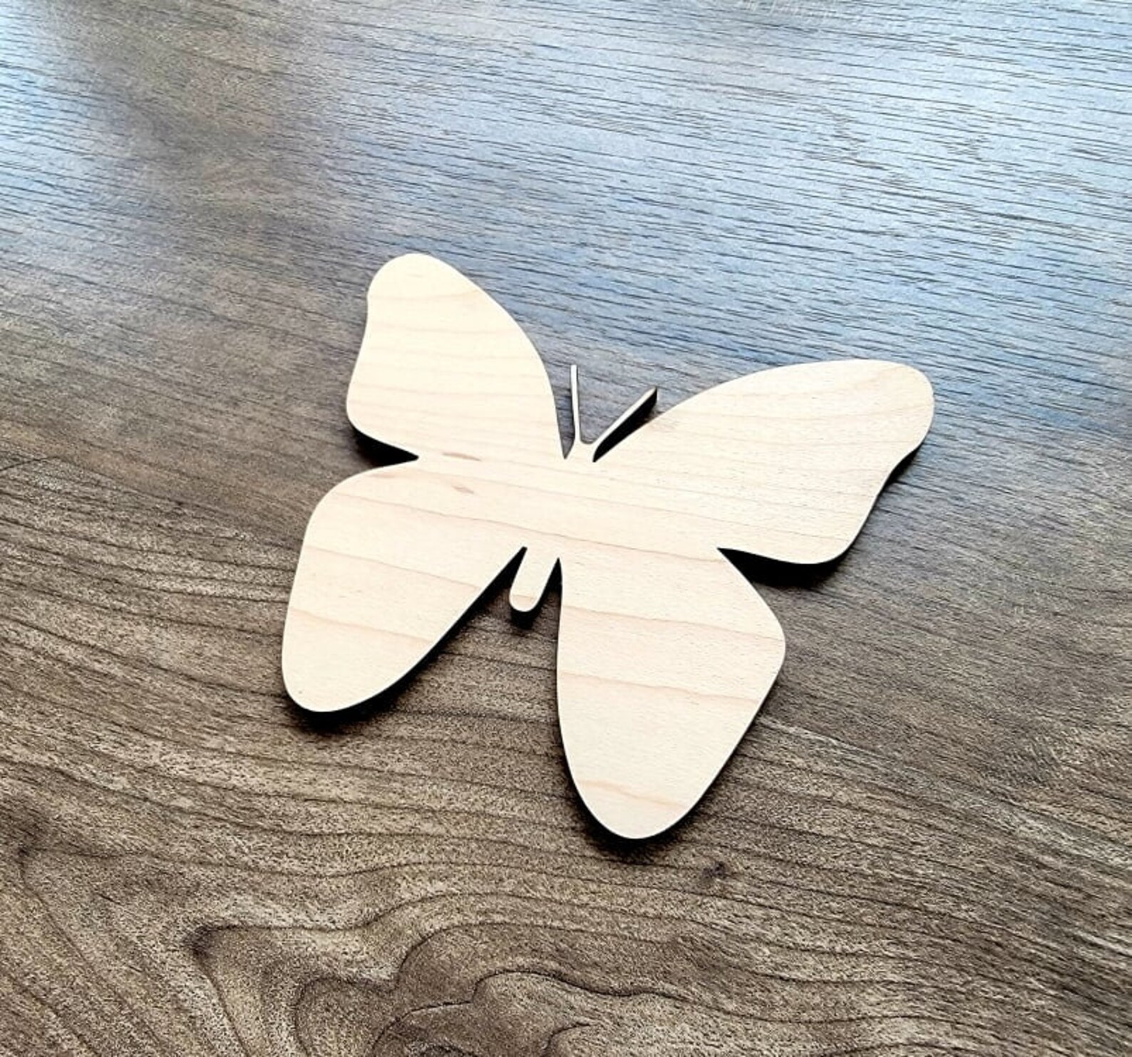 Butterfly Wood Shape Wooden Butterfly Shape Blank Unfinished - Etsy