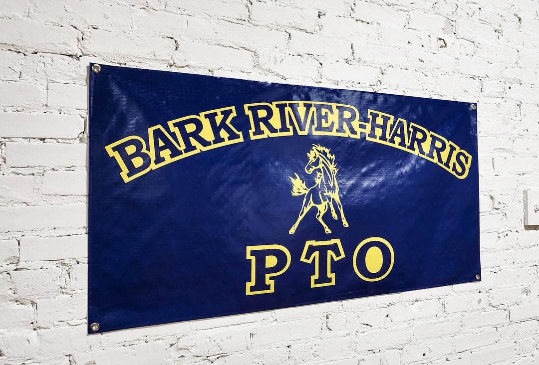 School Banner for PTO, Sports Events, Dances, or Personalized Custom ...