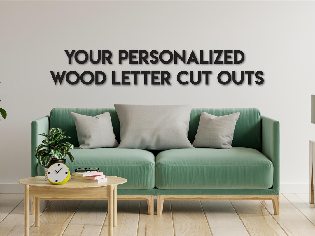 Custom Sign Wooden Letters for Wall, Words for Office or Home Wall ...